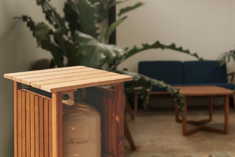 How to Hide Propane Tank for Fire Pit - MyFire.Place